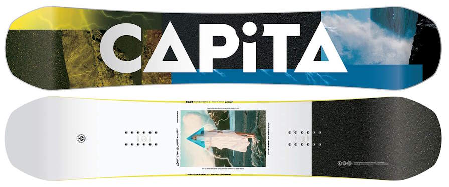 Capita DOA Defenders of Awesome Snowboard 2023 - ATBShop.co.uk