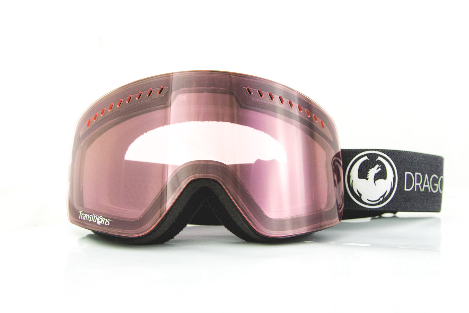 Dragon NFXs Echo Transition Light Rose Snow Goggles - ATBShop.co.uk