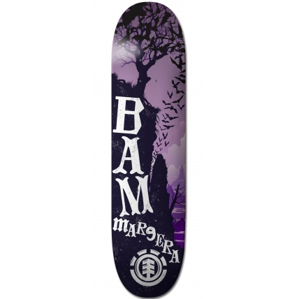 Element Bam Featherlight Gnarled 8&25 Skateboard Deck - ATBShop.co.uk