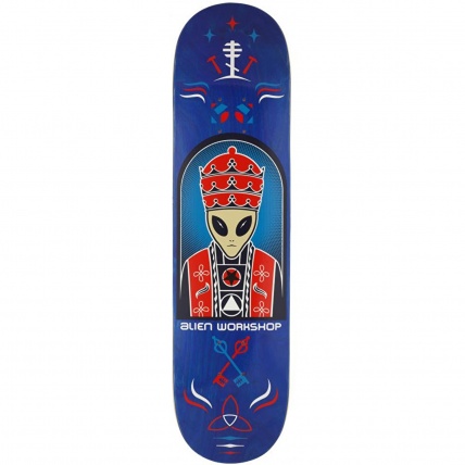 Alien Workshop Logo Deck Priest 8&0 Blue - ATBShop.co.uk