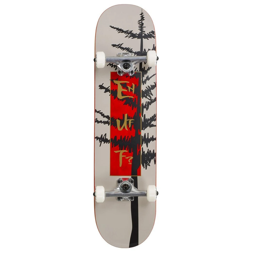 Enuff Evergreen Tree White 8&0in Complete Skateboard - ATBShop.co.uk