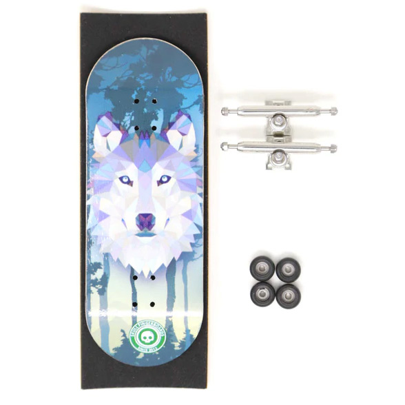 Skull Howling Pro 34mm Complete Wooden Fingerboard - ATBShop.co.uk