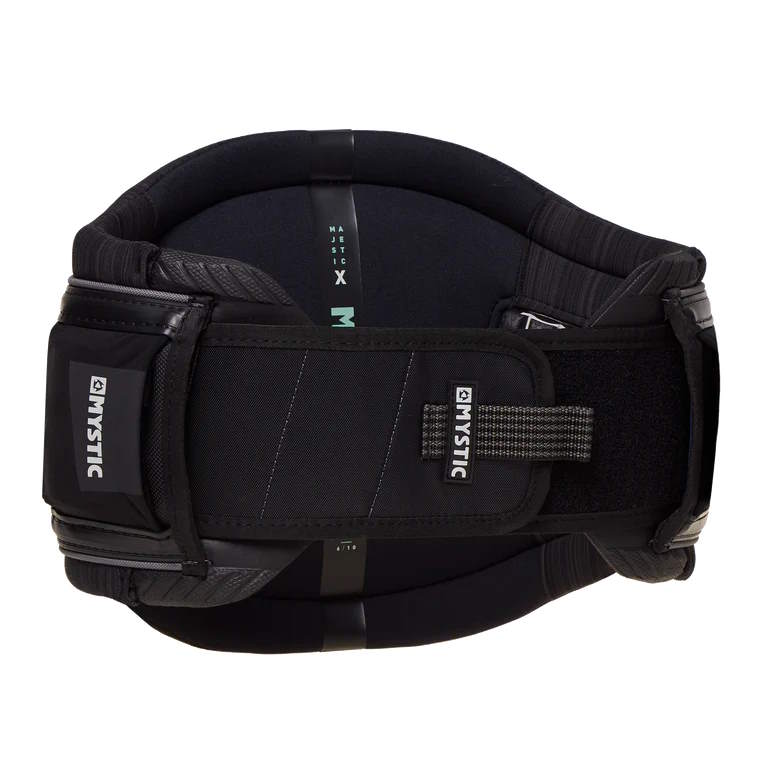 MajesticX Mens Green Carbon Hard Shell Kite Waist Harness - ATBShop.co.uk