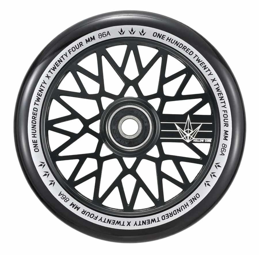 Blunt Diamond 120mm Hollow Core Scooter Wheels Black - ATBShop.co.uk