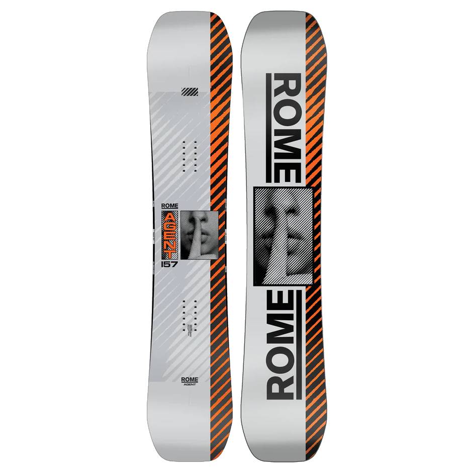 Rome Agent Mens All Mountain Snowboard - ATBShop.co.uk