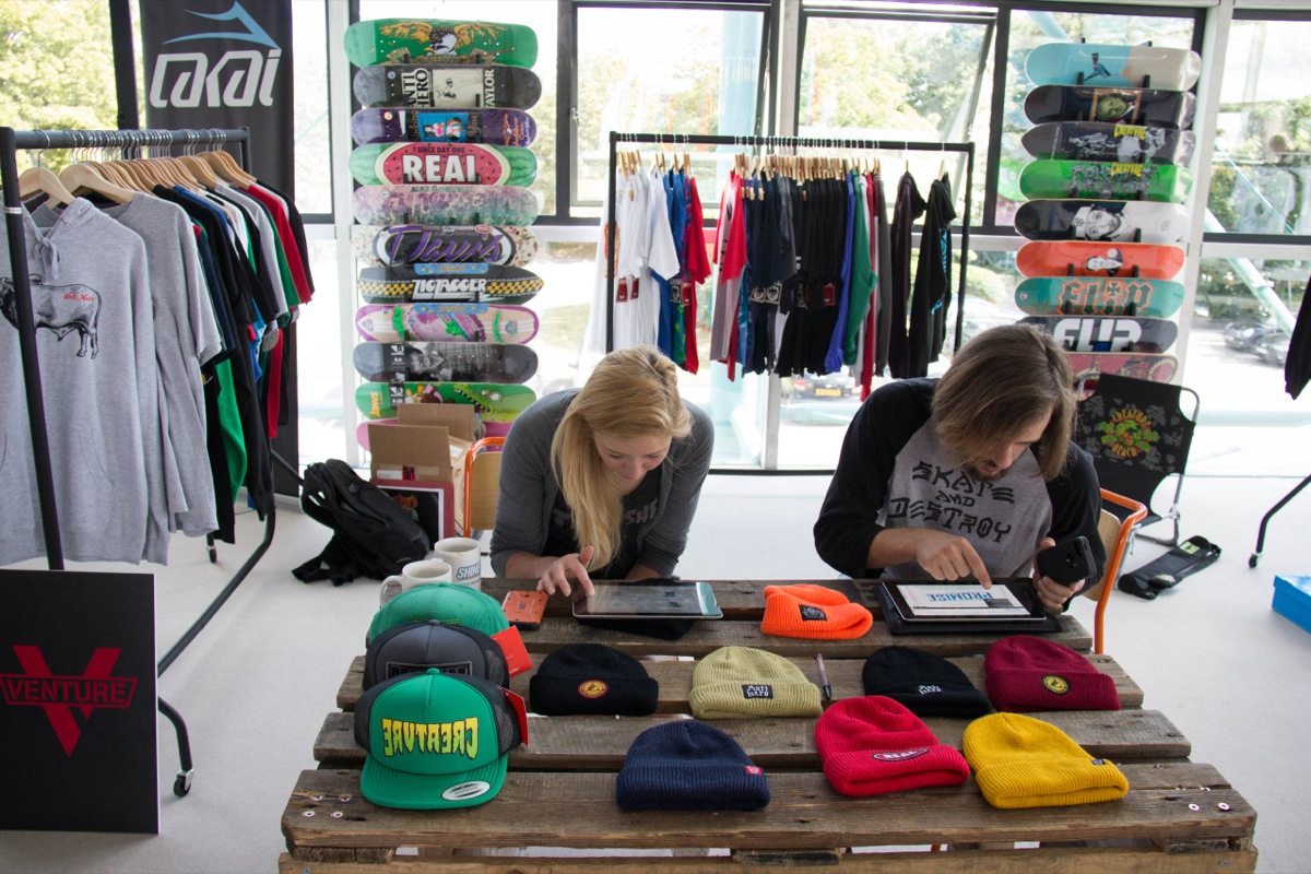 ATBShop Skate Warehouse - Shiner 2014 Trade Show Visit - ATBShop Skate ...