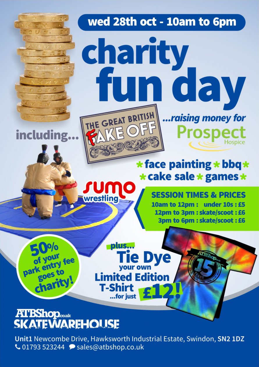 Charity Fun Day - ATBShop Skate Warehouse